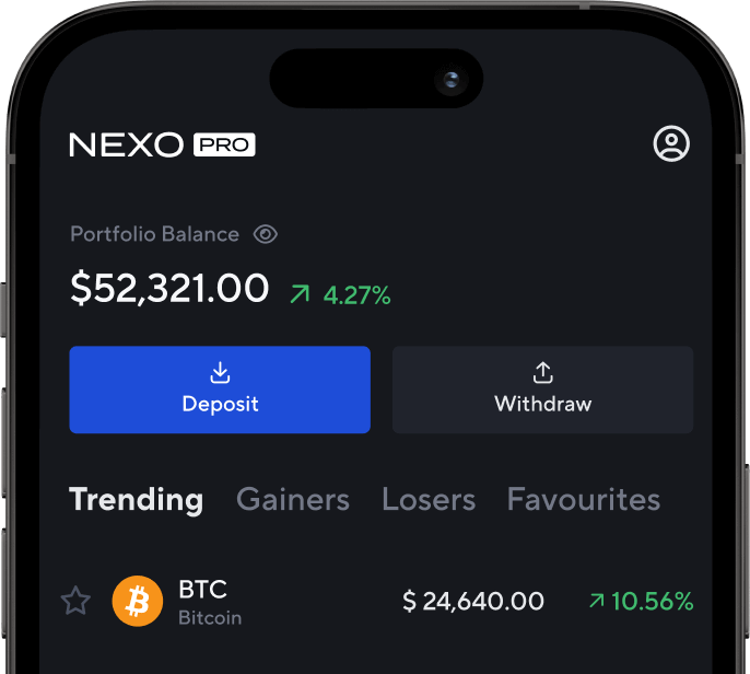 Advanced Crypto Trading Platform for Traders • Nexo Pro